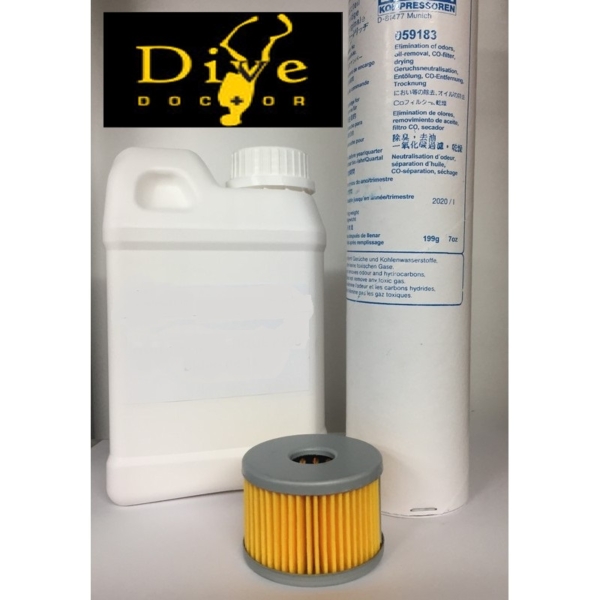 Bauer Compressor Maintenance Kit - JUNIOR, OCEANUS,CAPITANO, MARINER ...