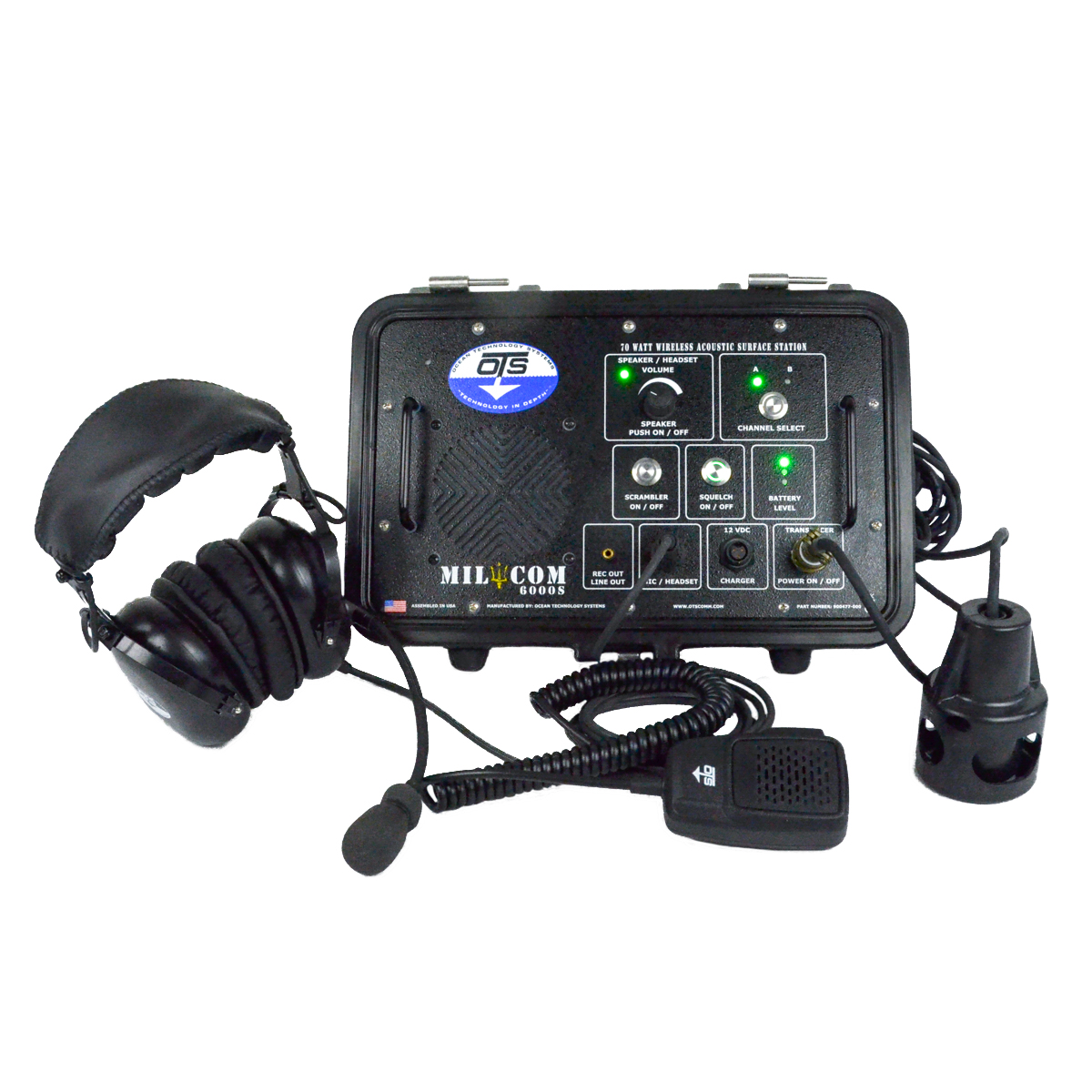 OTS MilCom 6000S 2 Channel Surface Station - Dive Store Auckland ...