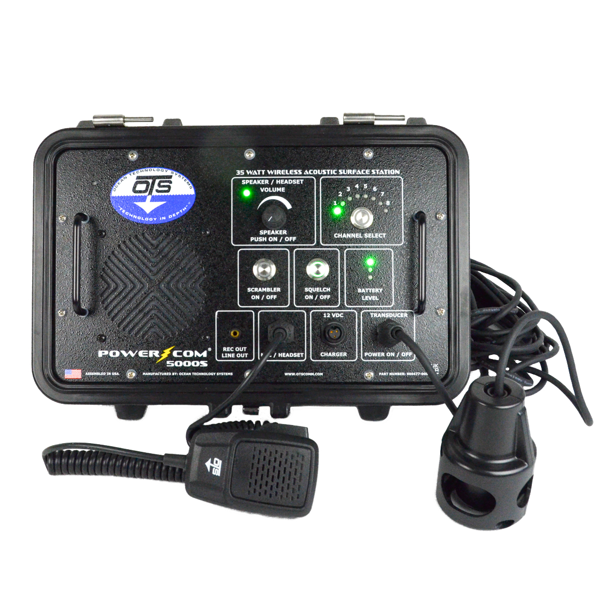 OTS PowerCom 5000S 8 Channel Surface Station - Dive Store Auckland ...