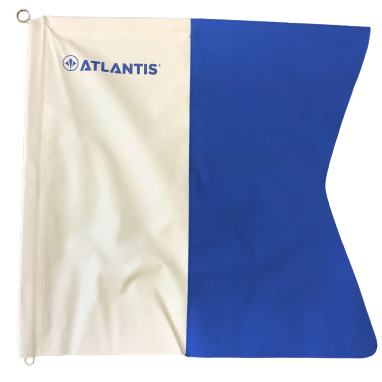 Atlantis Dive Flag Rigid - Dive Store Auckland | Scuba Dive Gear ...